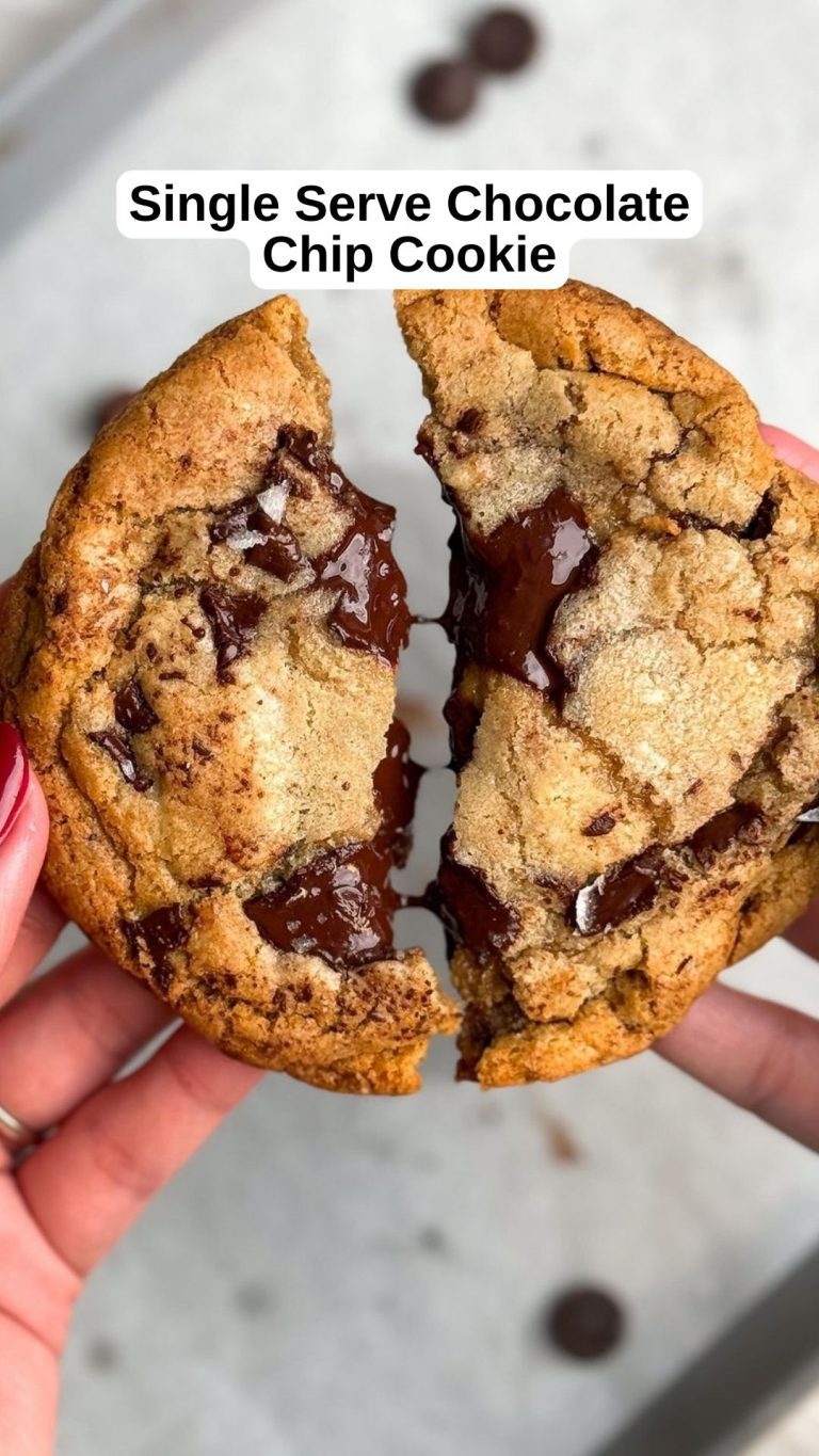 Single Serve Chocolate Chip Cookie - 9am Chef