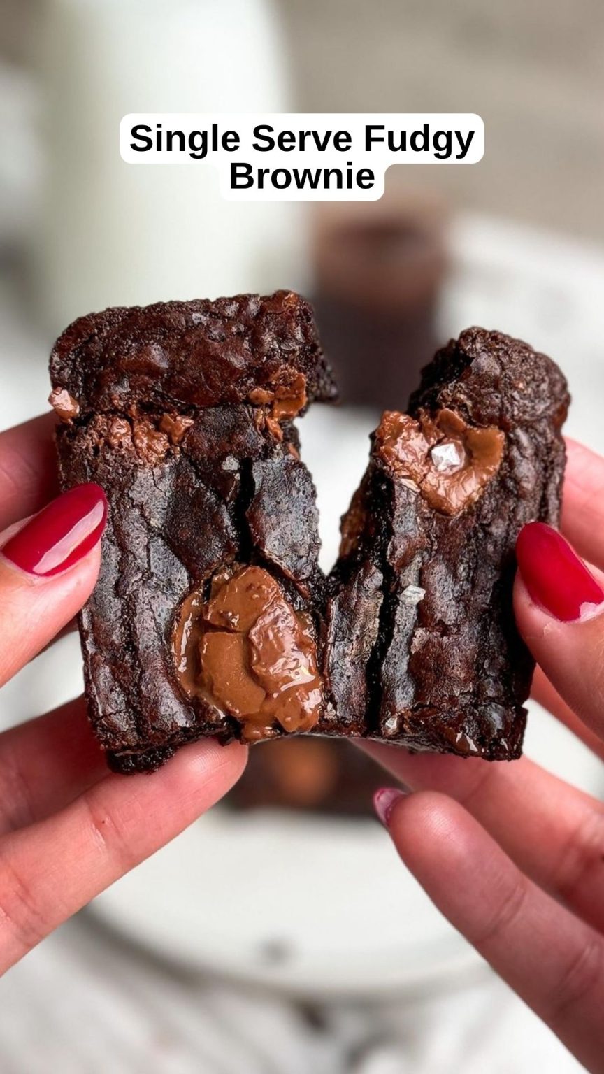 Single Serve Fudgy Brownie - 9am Chef