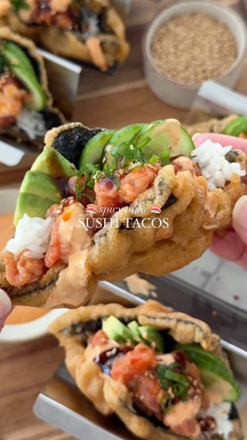 Sushi Tacos - 9am Chef