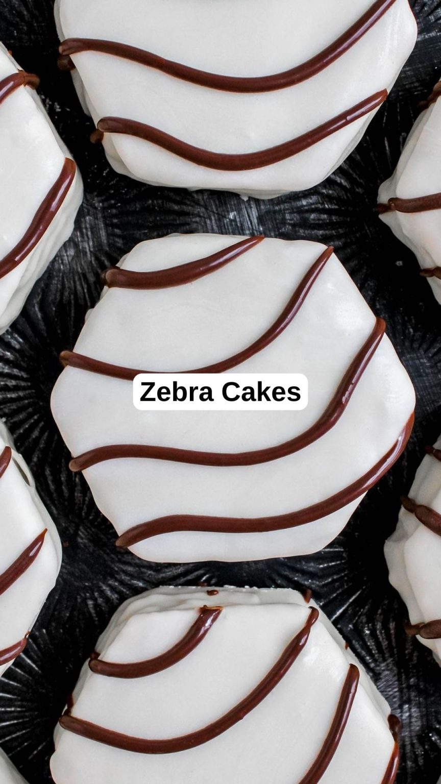Zebra Cakes - 9am Chef