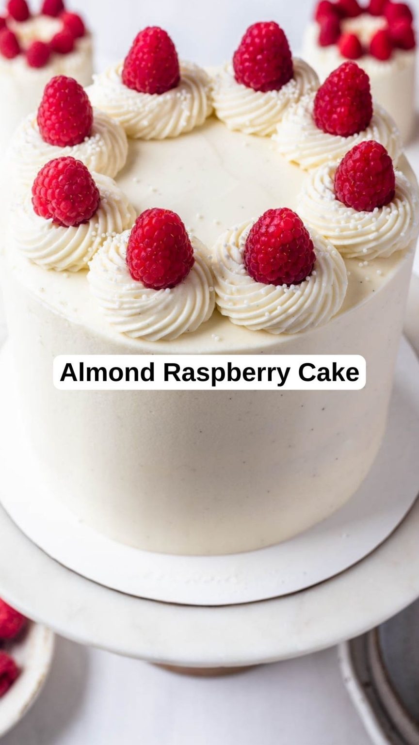 Almond Raspberry Cake – 9am Chef