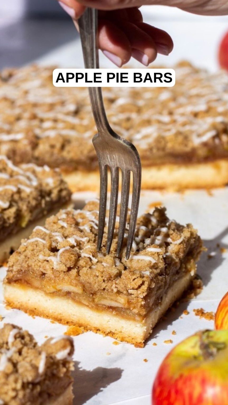 Apple Pie Bars - 9am Chef