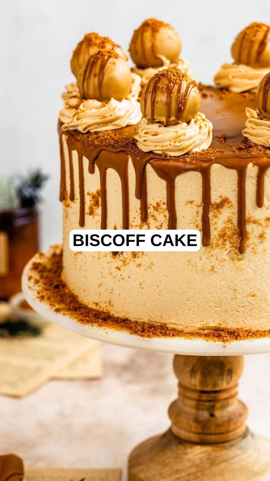 Biscoff Cake - 9am Chef