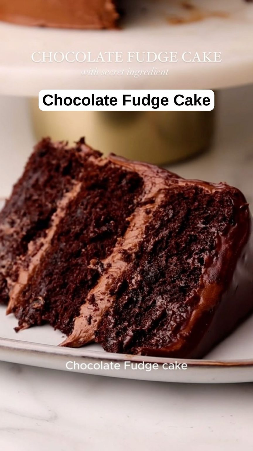 Chocolate Fudge Cake - 9am Chef