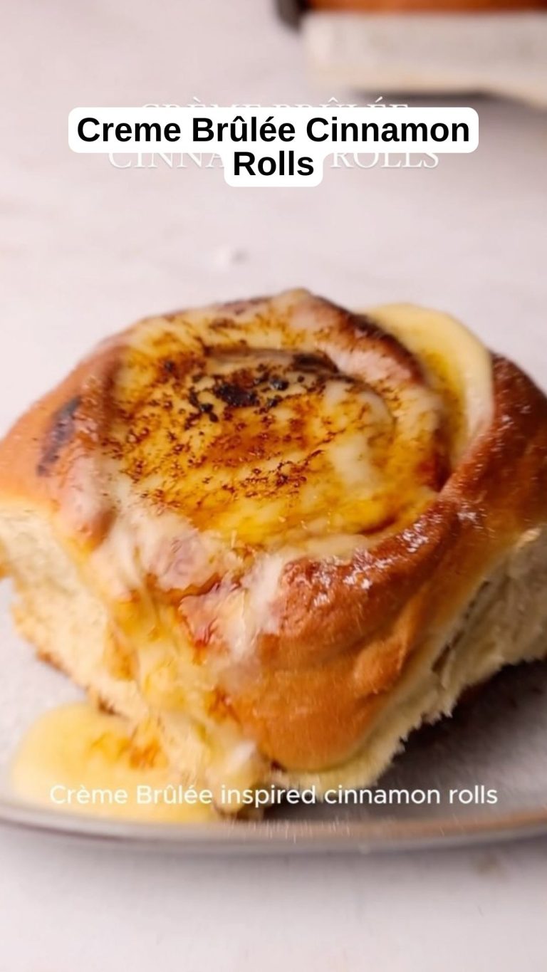 Creme Brûlée Cinnamon Rolls - 9am Chef