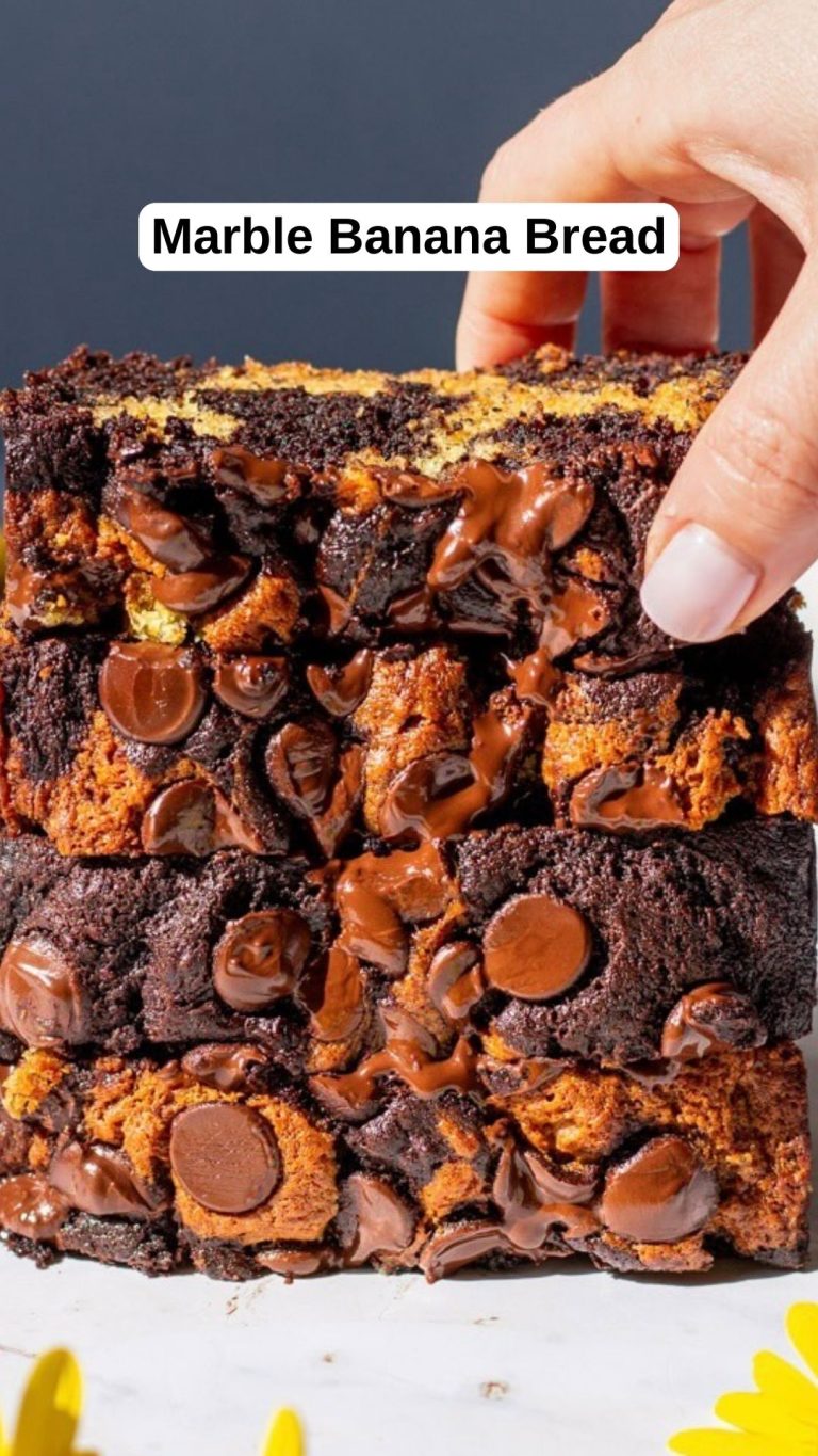 Marble Banana Bread - 9am Chef