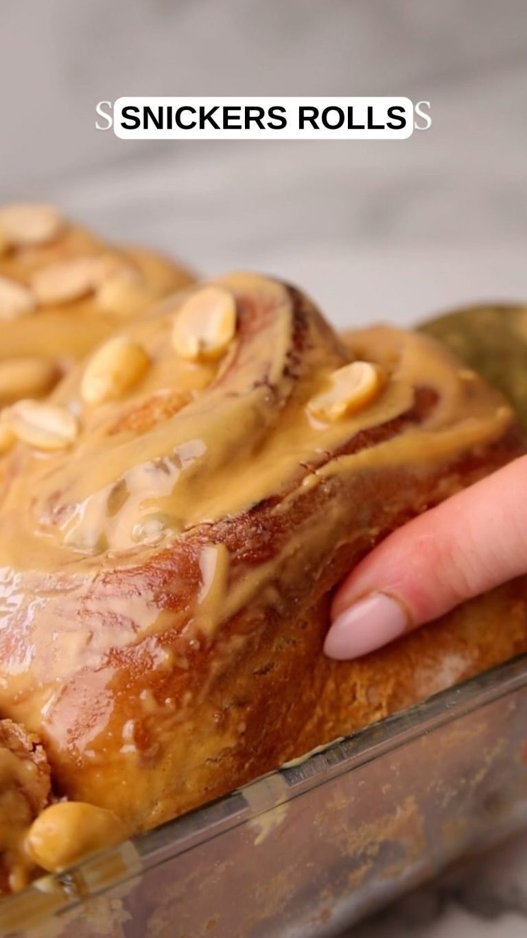 Snickers Rolls - 9am Chef