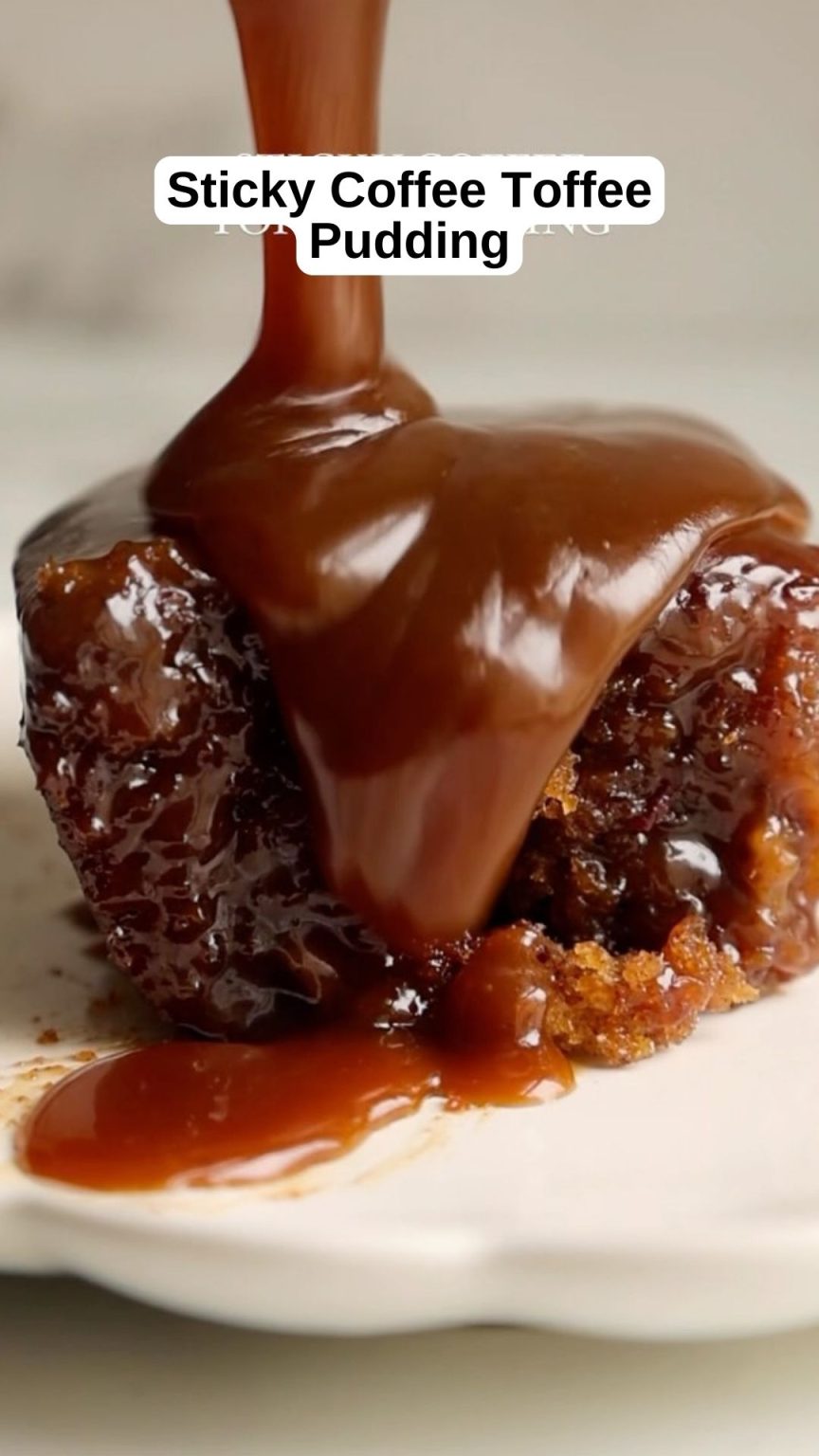 Sticky Coffee Toffee Pudding - 9am Chef