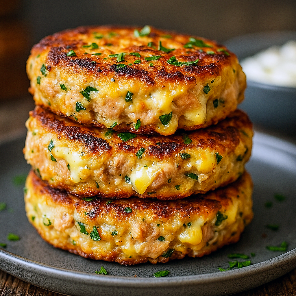 Crispy Tuna Melt Patties — Fresh Tuna Fish Recipes - 9am Chef