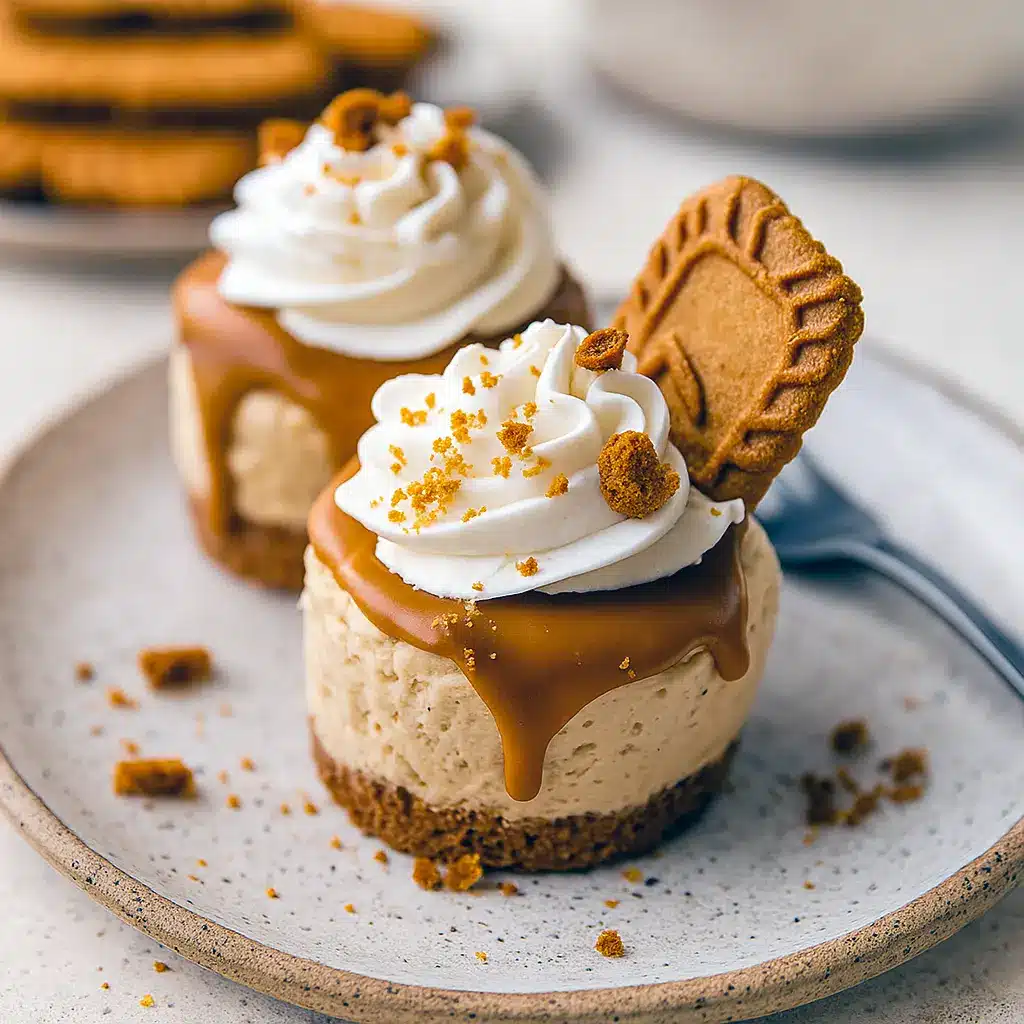 Perfect Mini Cheesecake Recipes - No-Bake Mini Biscoff Cheesecakes