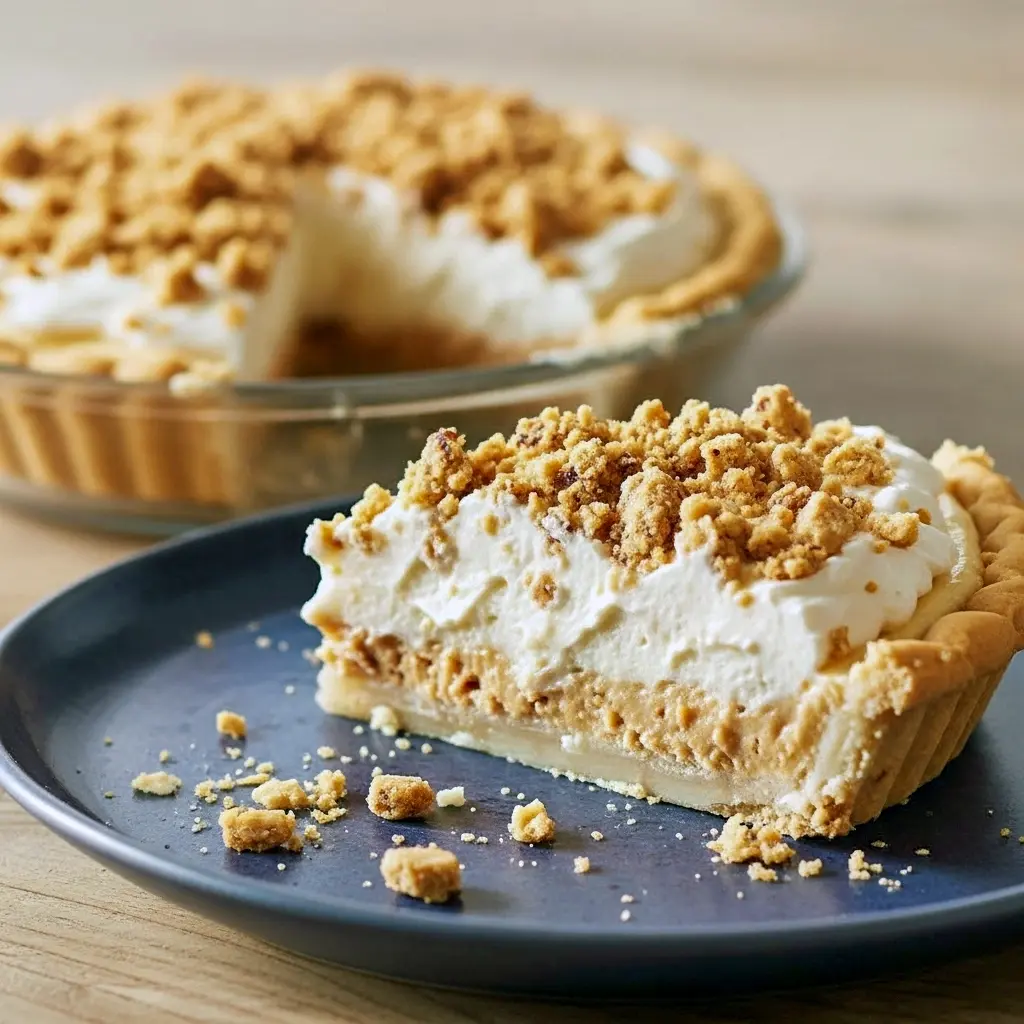 Amish Peanut Butter Pie — Classic Amish Pie with Creamy Peanut Filling ...