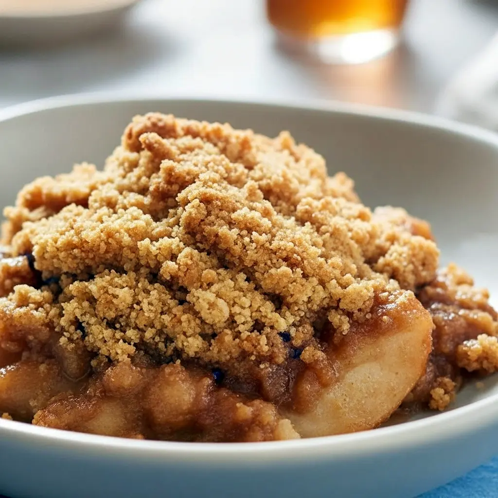 Biscoff Apple Crumble — Crunchy Biscoff Crumble Recipe with Warm Apples ...