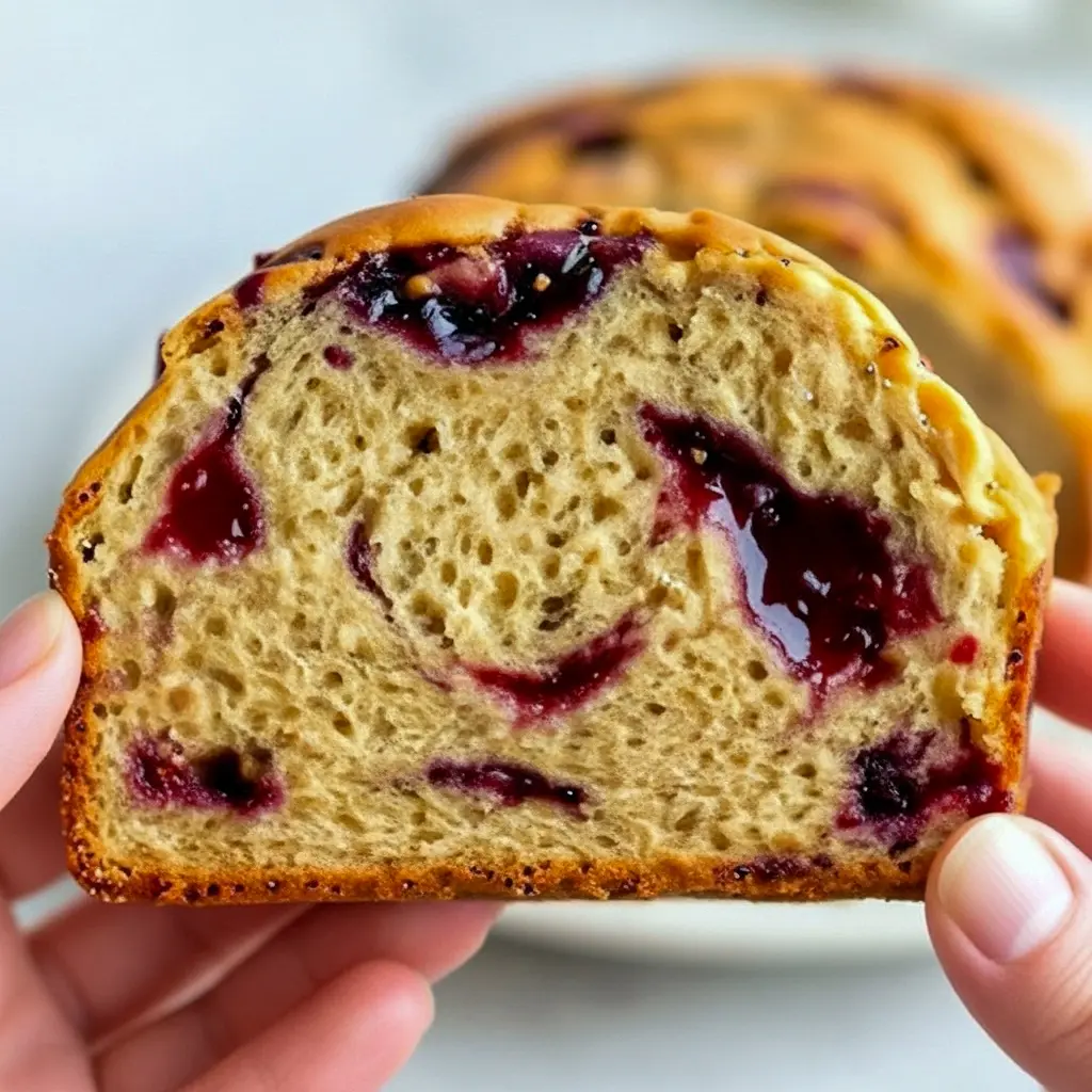 Gooey Peanut Butter & Jelly Banana Bread — Top Pb And J Desserts Idea ...
