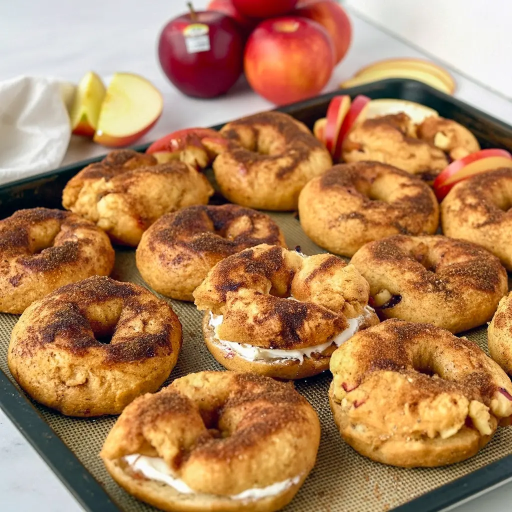How to Make Apple Cinnamon Bagels — Easy Step-by-Step Bagel Recipe ...