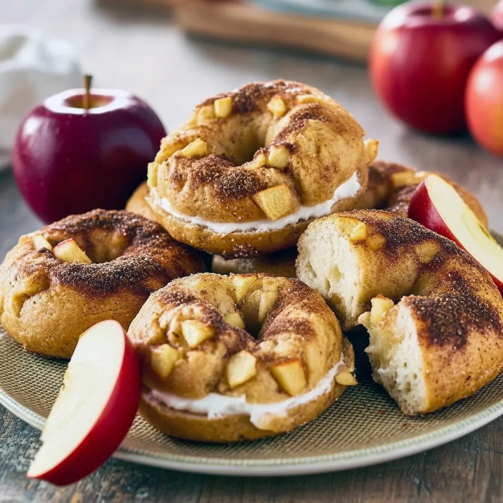 How to Make Apple Cinnamon Bagels — Easy Step-by-Step Bagel Recipe ...