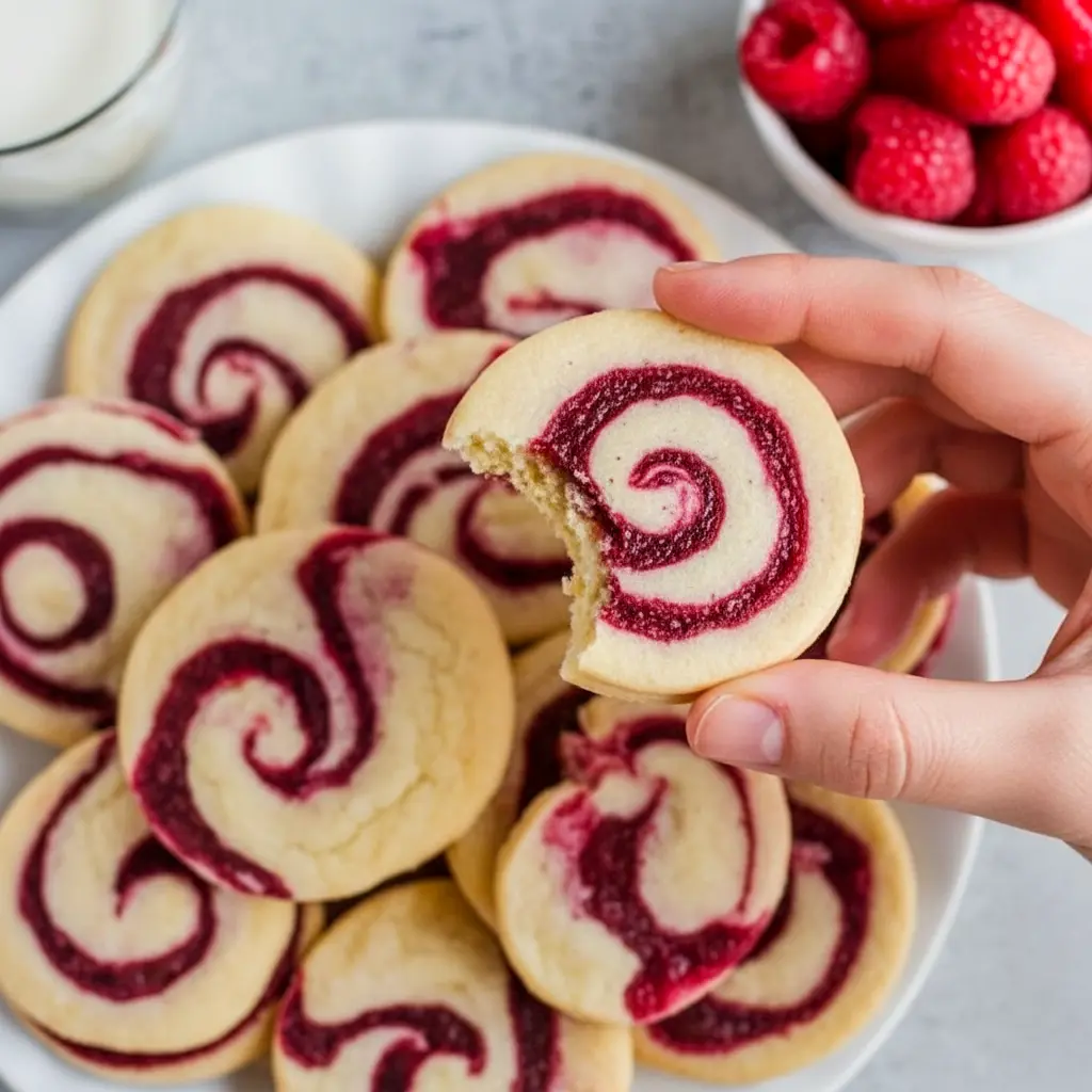 Irresistible Raspberry Swirl Cookies Recipe — Perfect Raspberry ...