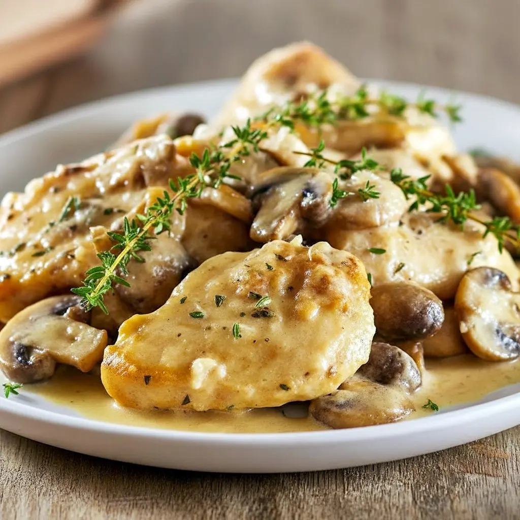 Ultimate Mushroom Asiago Chicken Mushrooms — Winner Winner Chicken ...