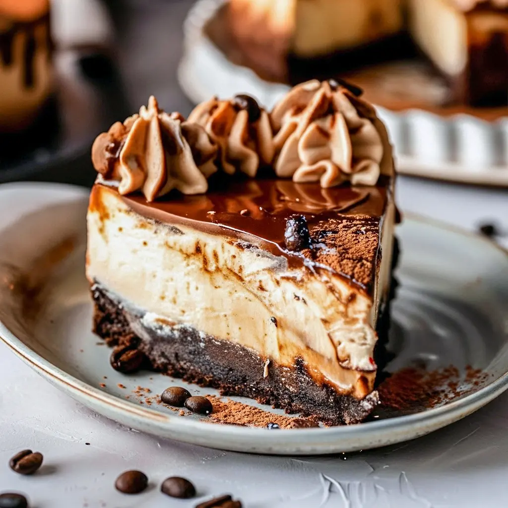 Unique Cheesecake Recipes — Dangerously Delicious Espresso Cheesecake ...