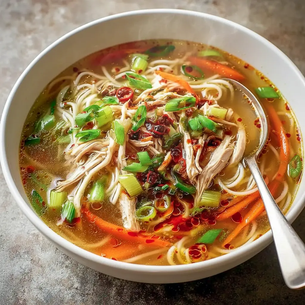 Comforting Ginger Chicken Noodle Soup — One of The Best Soups With ...