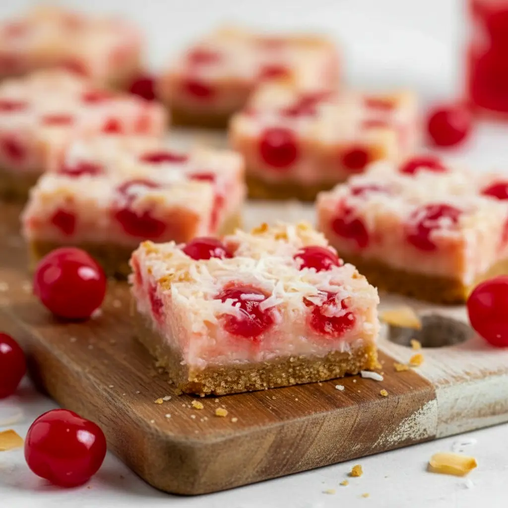 Easy Cherry Coconut Bars Recipe — Sweet & Simple - 9am Chef