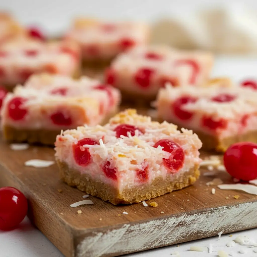 Easy Cherry Coconut Bars Recipe — Sweet & Simple - 9am Chef