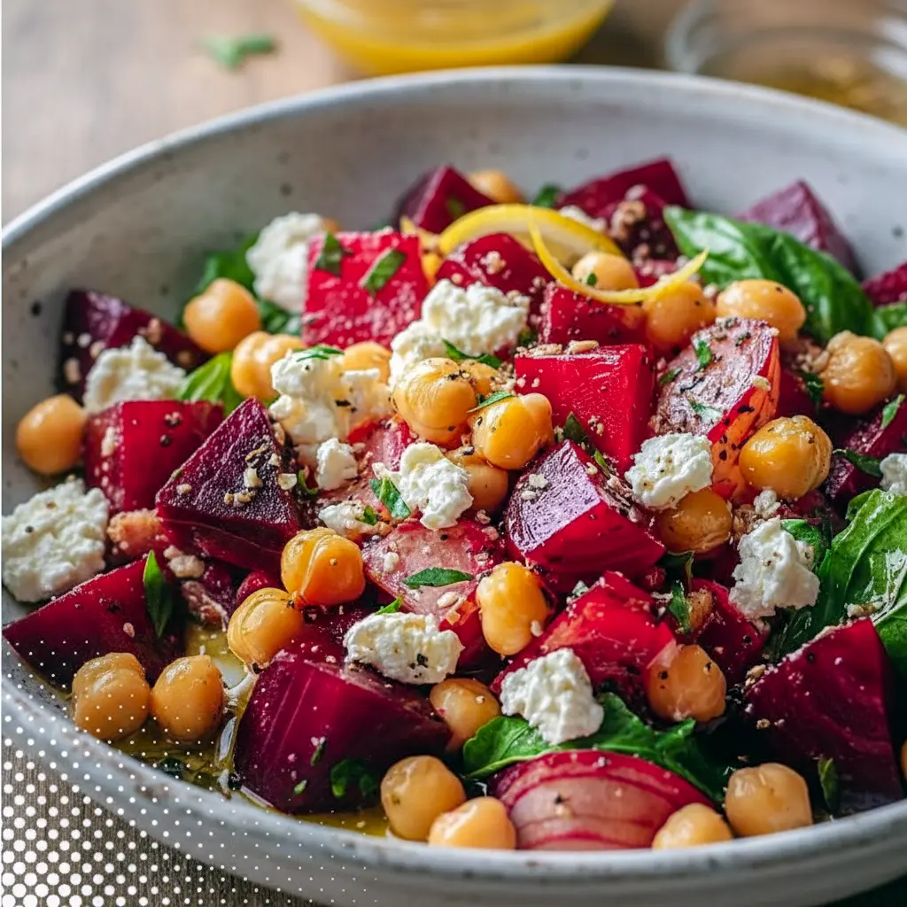 Irresistible Chickpea Beet & Feta Salad — Fresh Salad Recipes with ...