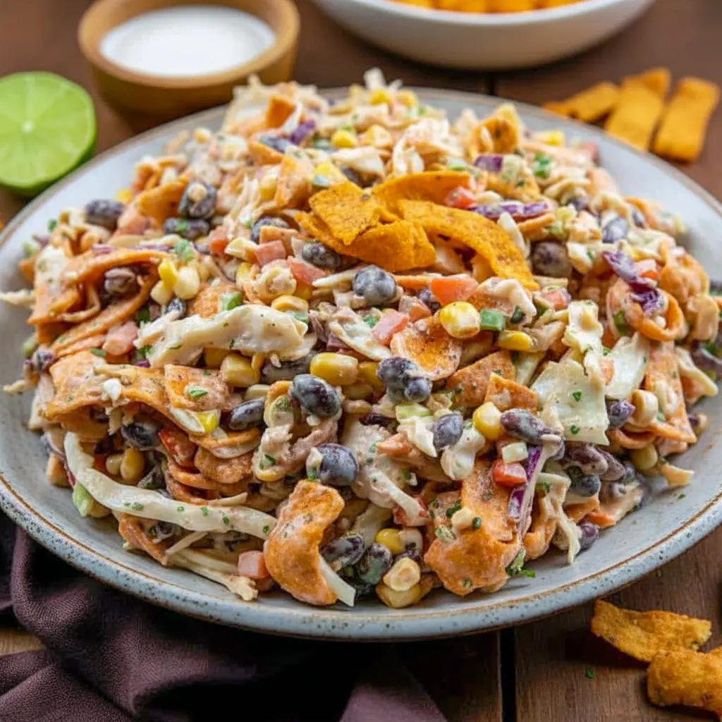The Ultimate Cabbage Cowboy Salad for BBQs - Irresistible Frito Cowboy ...