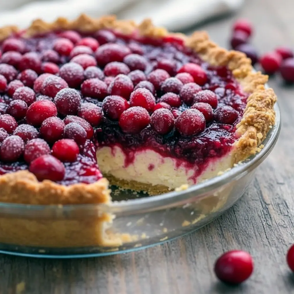 Ultimate Cranberry Cheesecake Pie — Irresistible Holiday Baking Recipe ...