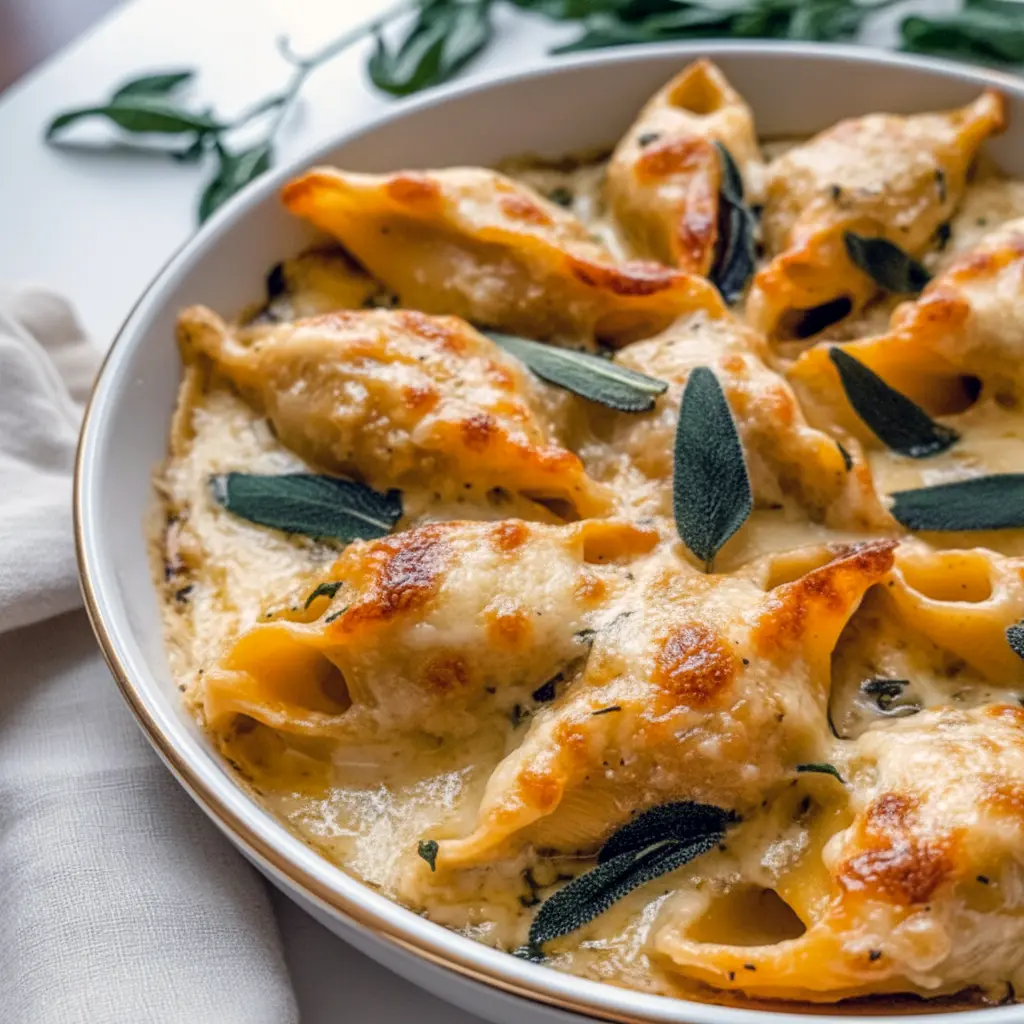 Irresistible Fall Pasta Dishes - Ultimate Pumpkin & Gouda Stuffed Shells
