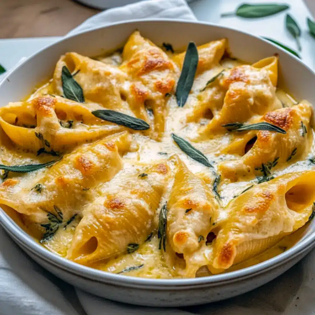 Irresistible Fall Pasta Dishes - Ultimate Pumpkin & Gouda Stuffed Shells