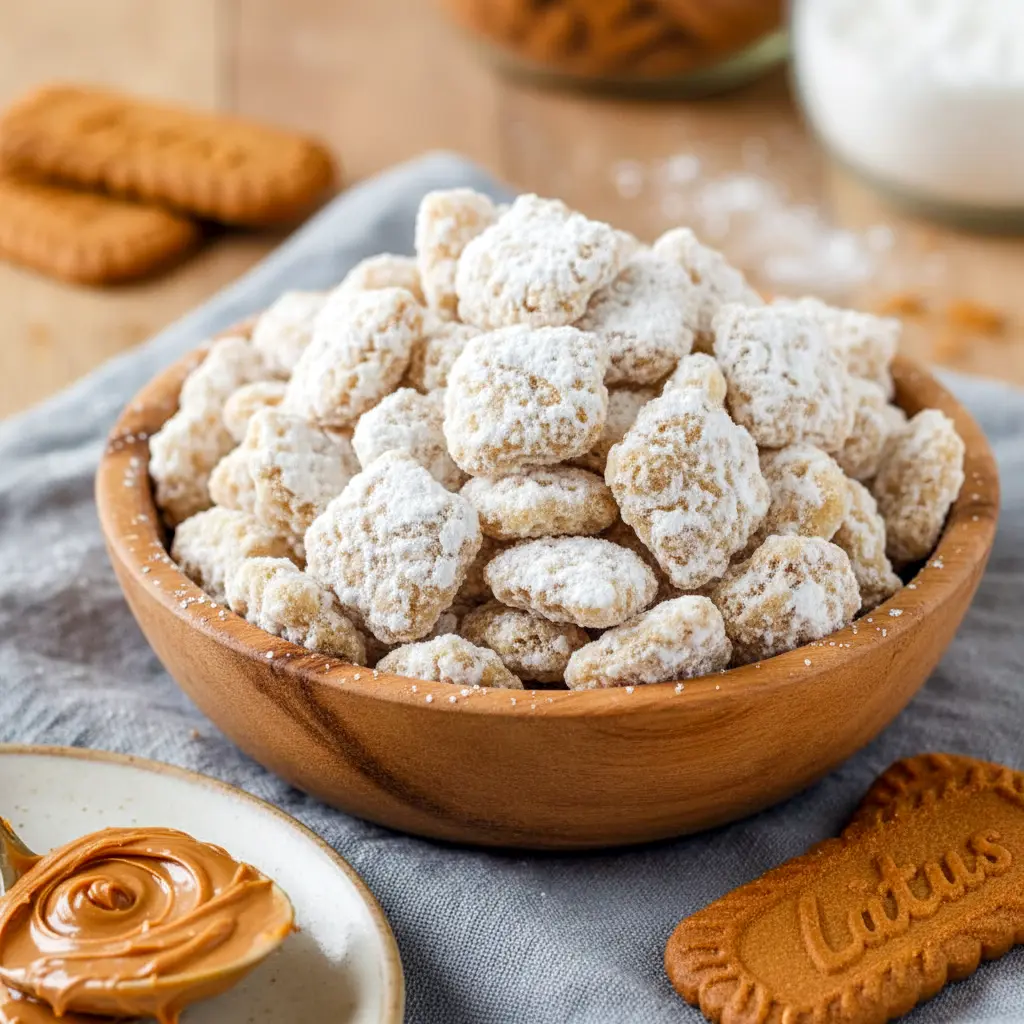 A Showstopping Puppy Chow Different Flavors Idea - Addictive Biscoff ...