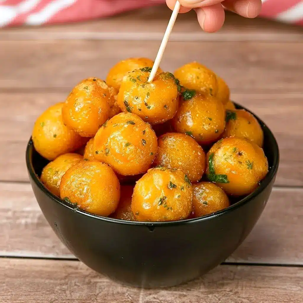 Easy Crispy Garlic Potato Pops — Crispy Potato Snack Ideas for Party ...