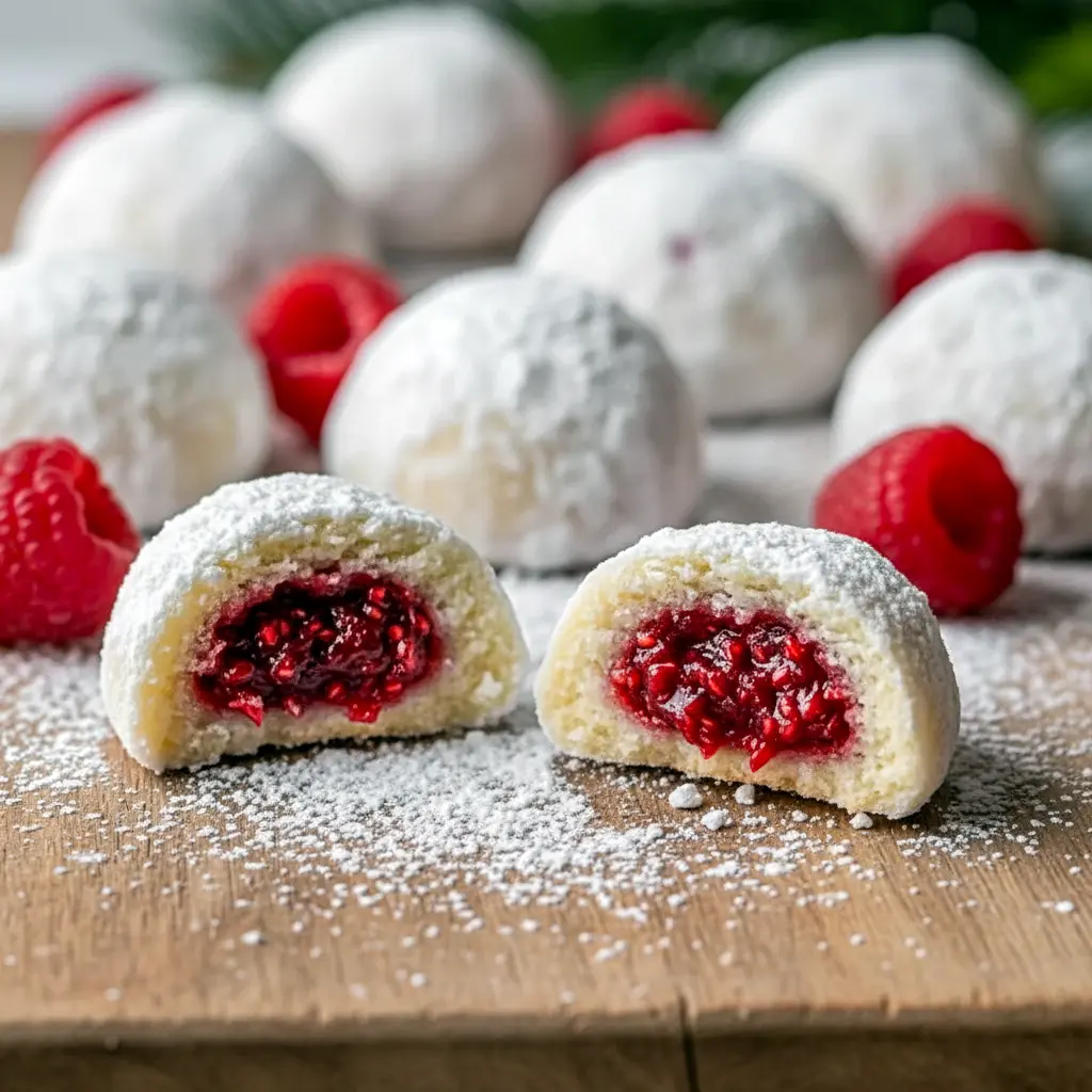 Must Make Christmas Cookies - Hands-Down Best Raspberry Almond Snowball ...