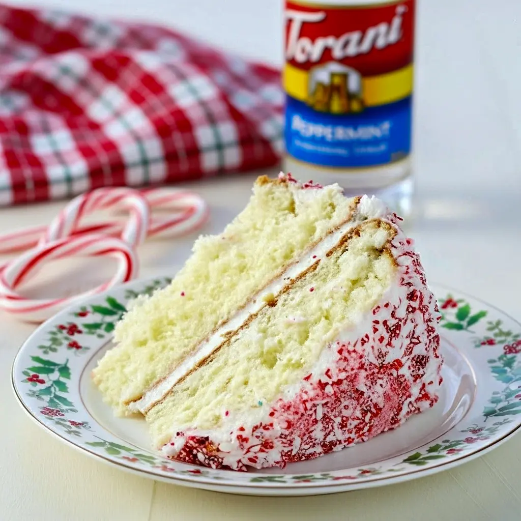 Holiday Peppermint Cake — A Christmas Cake Recipes Showstopper - 9am Chef
