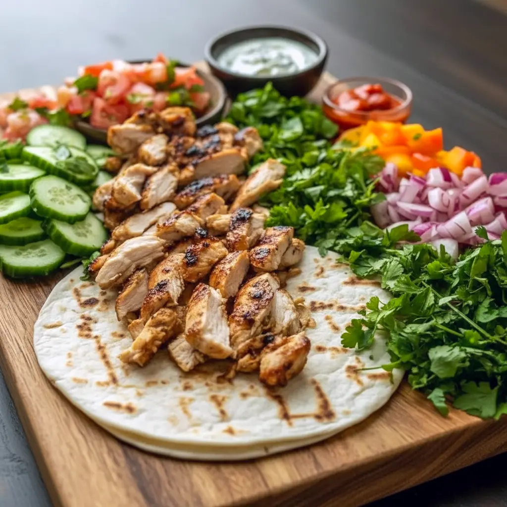 Best Shawarma Recipe - Irresistible Chicken Shawarma with Creamy Garlic ...