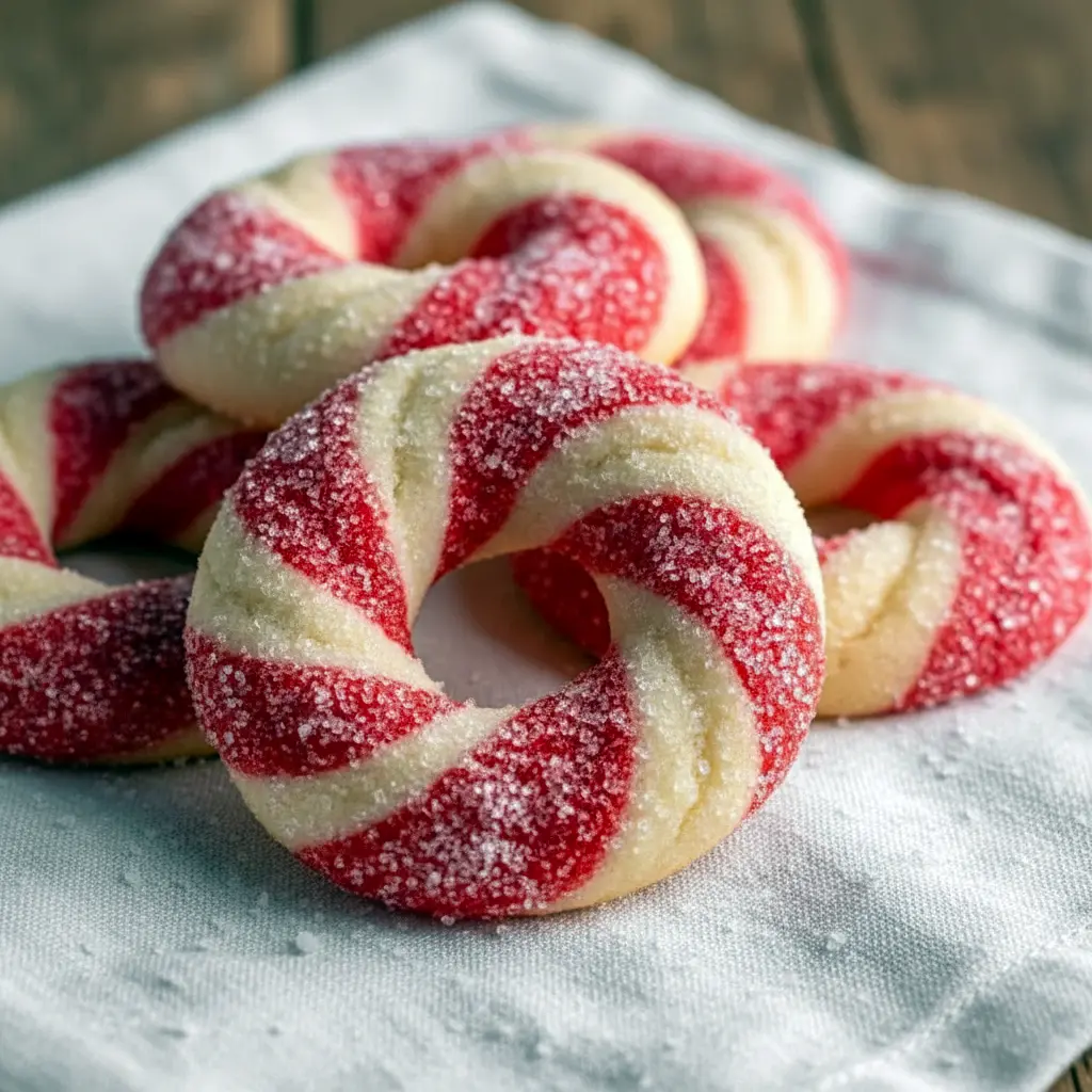 Magical Candy Cane Cookies — Top Festive Christmas Cookies Recipes Pick ...