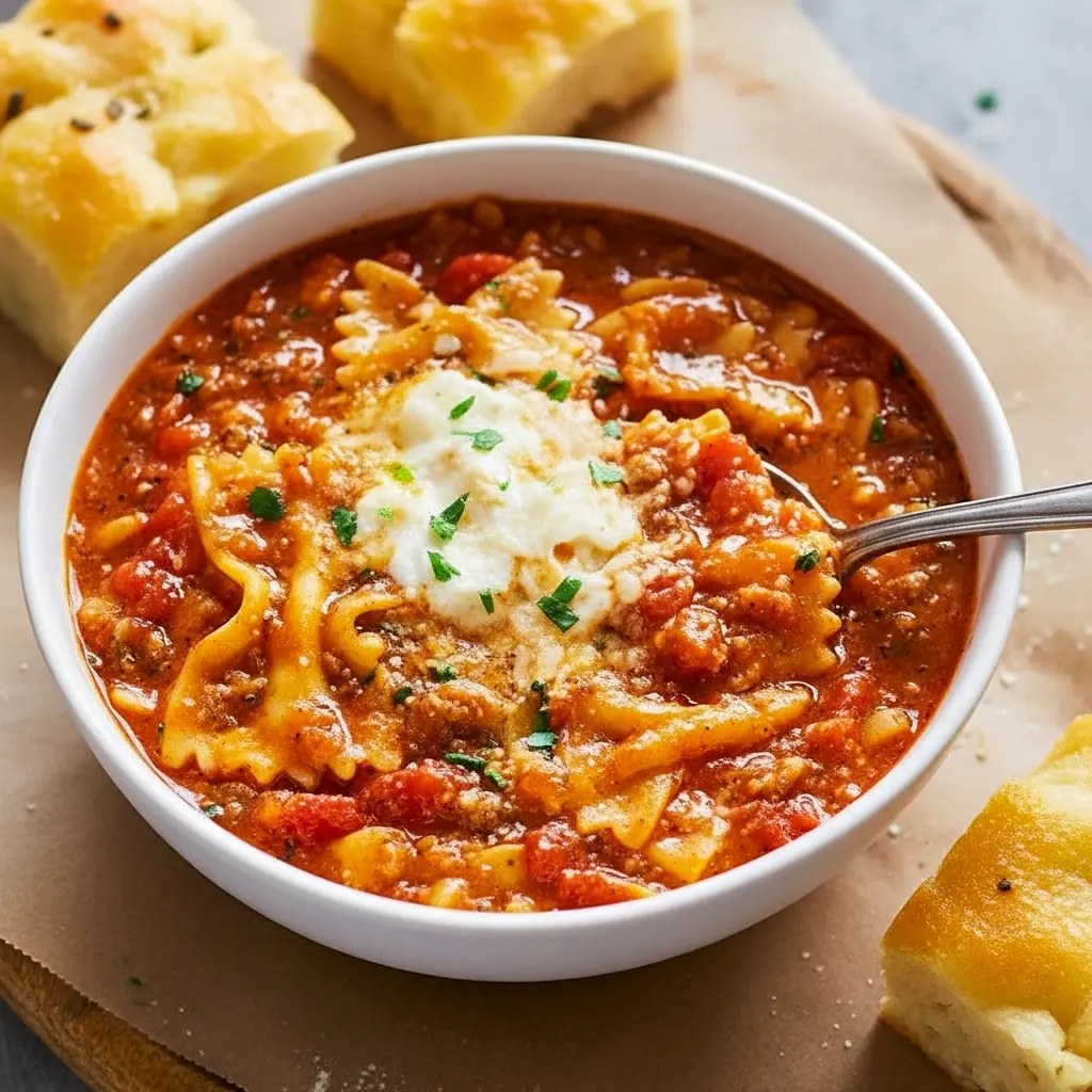 The Best Lasagna Soup — Ultimate Comfort in a Bowl - 9am Chef