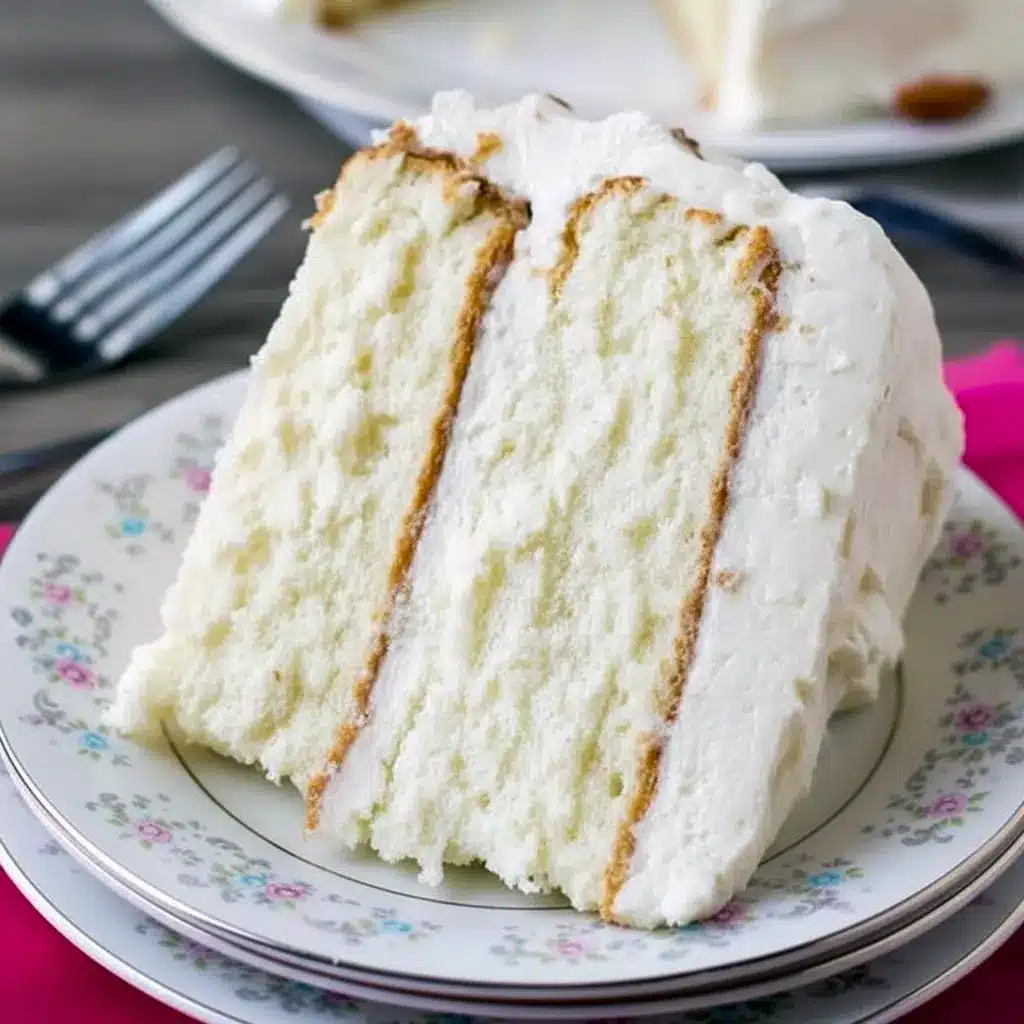 Best Ever Almond Cream Cake — Rich, Cloud-Like Layers - 9am Chef