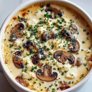 Cottage Cheese Mushroom Soup — Ultimate Cozy High-Protein Soup - 9am Chef