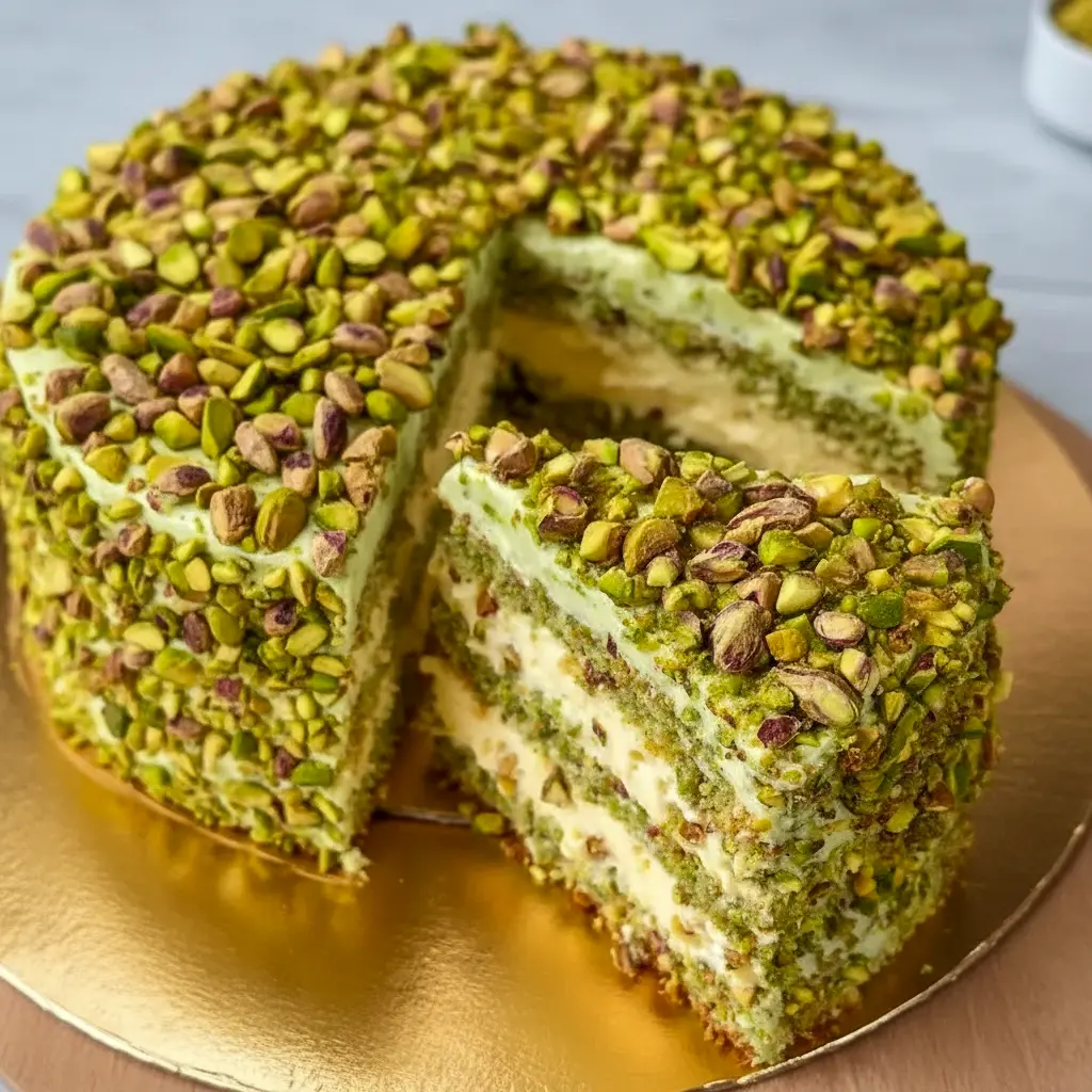 Decadent Pistachio Mascarpone Cake — Luxurious, Not Gimmicky - 9am Chef