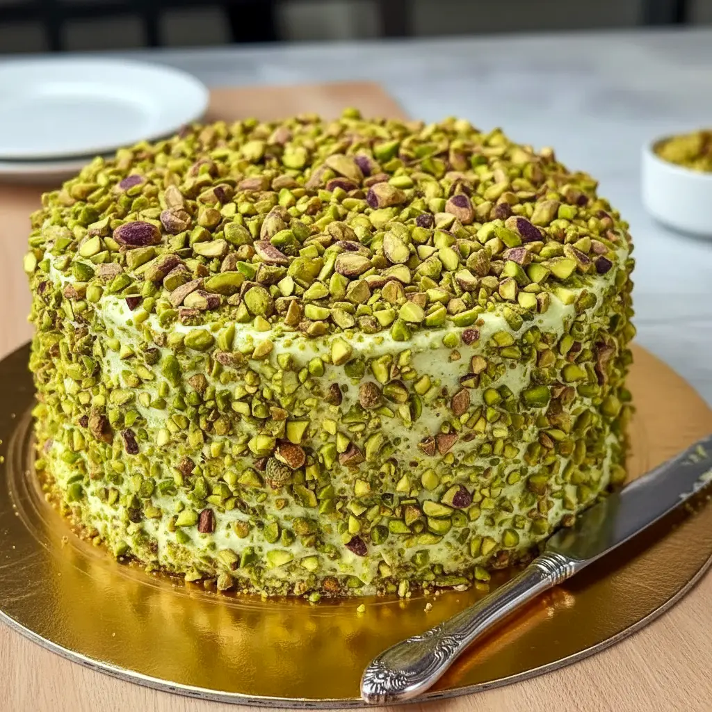 Decadent Pistachio Mascarpone Cake — Luxurious, Not Gimmicky - 9am Chef