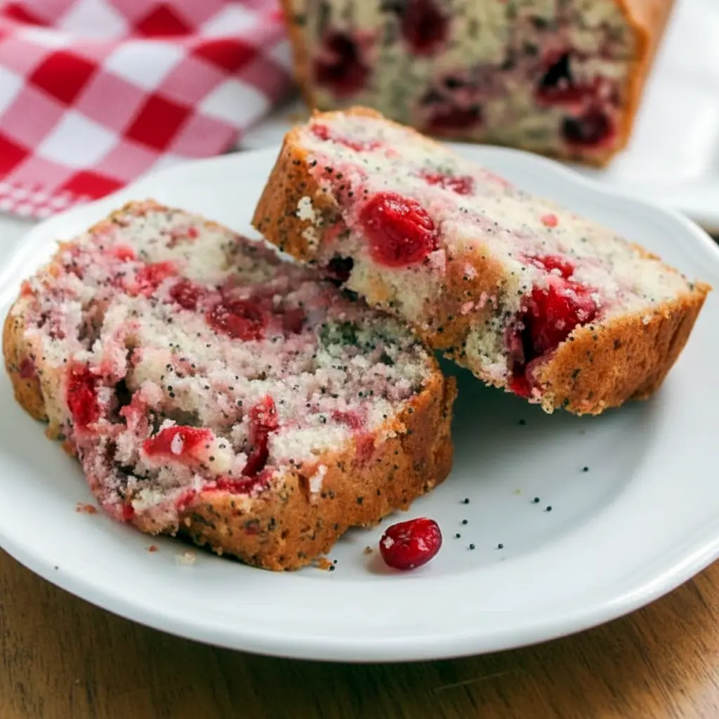 Easy Cherry Almond Quick Bread — Elegant, Effortless Loaf - 9am Chef