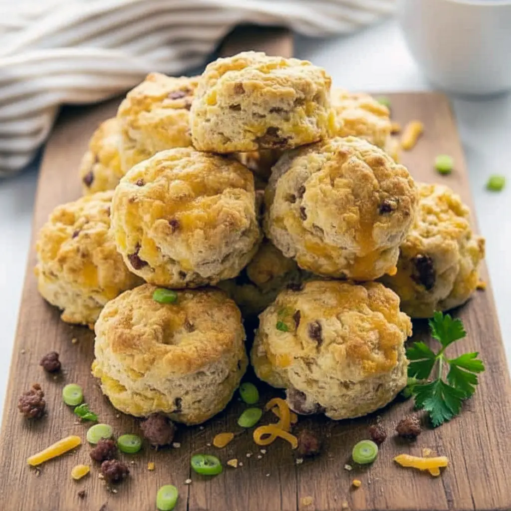 Easy Loaded Breakfast Biscuits — Simple Make Ahead Camping Breakfast ...