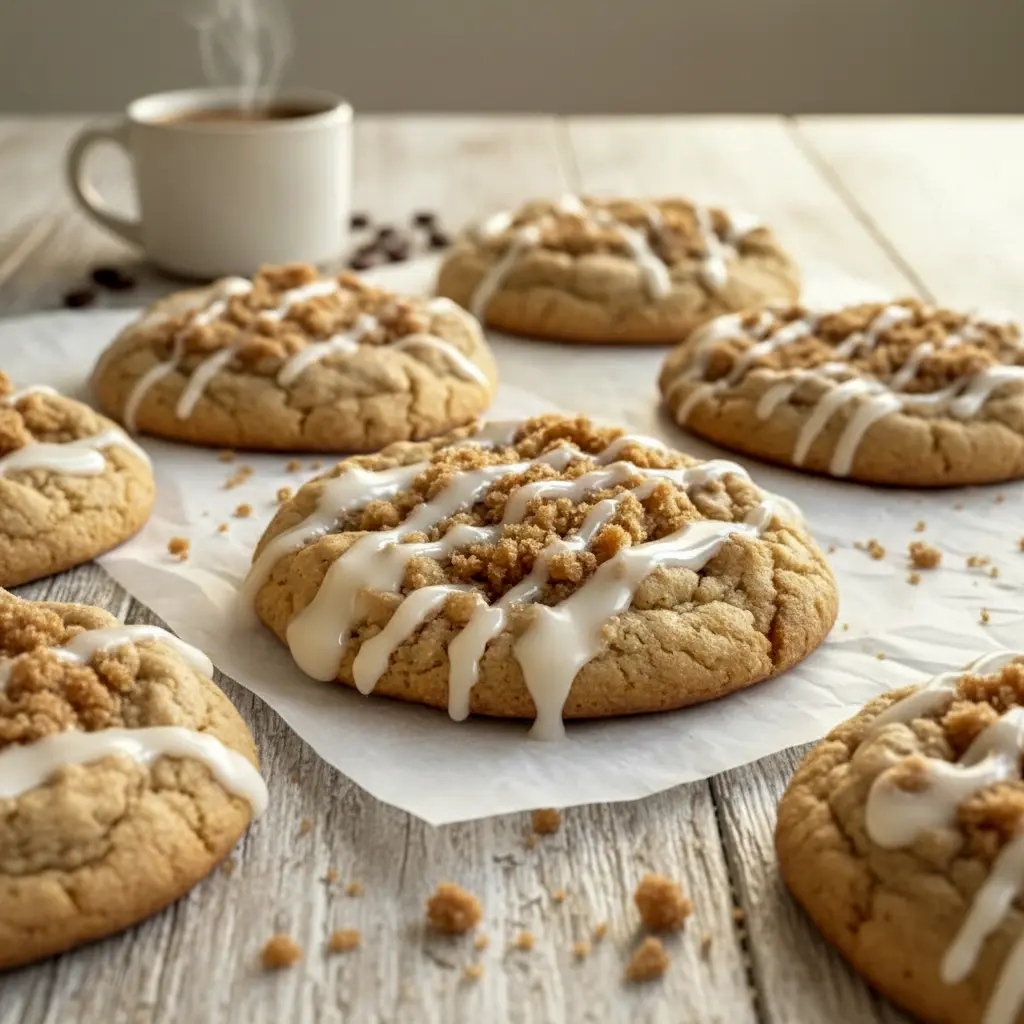 Gilmore Girls Coffee Cake Cookies — Cozy Coffeehouse Bakes - 9am Chef