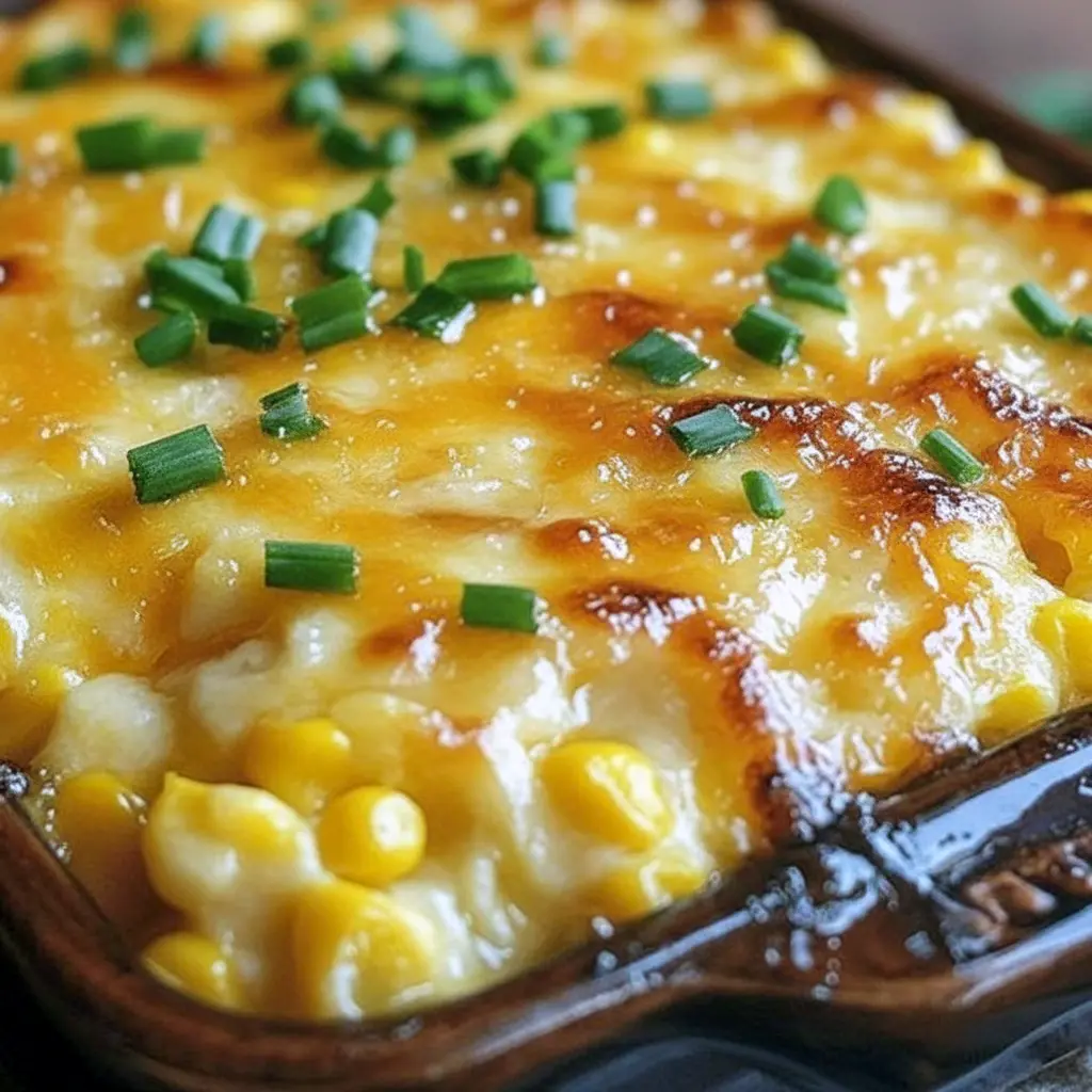 Honey-Glazed Corn Casserole — One of the Best Dinner Side Dishes - 9am Chef