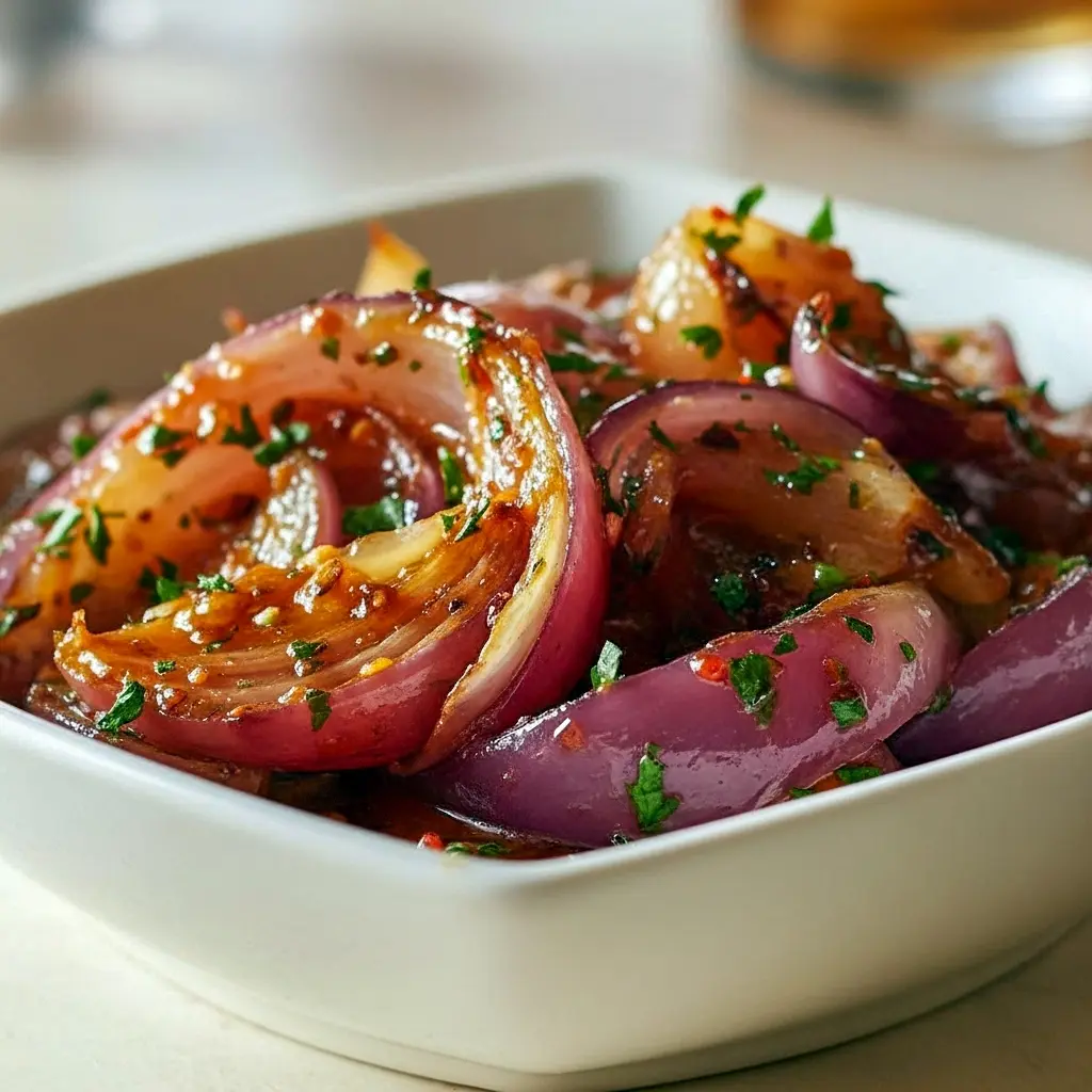 Hot Honey Pickled Red Onions — Sweet, Spicy & Tangy - 9am Chef