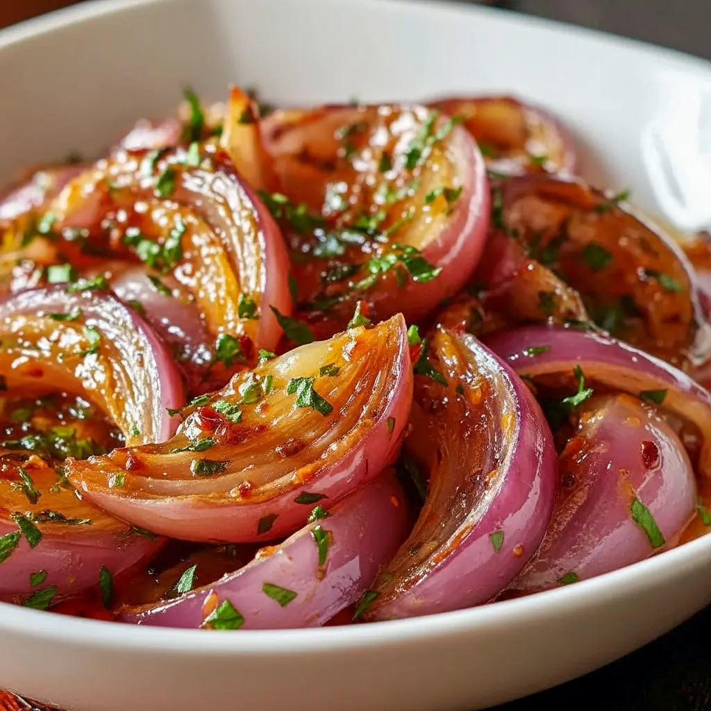 Hot Honey Pickled Red Onions — Sweet, Spicy & Tangy - 9am Chef