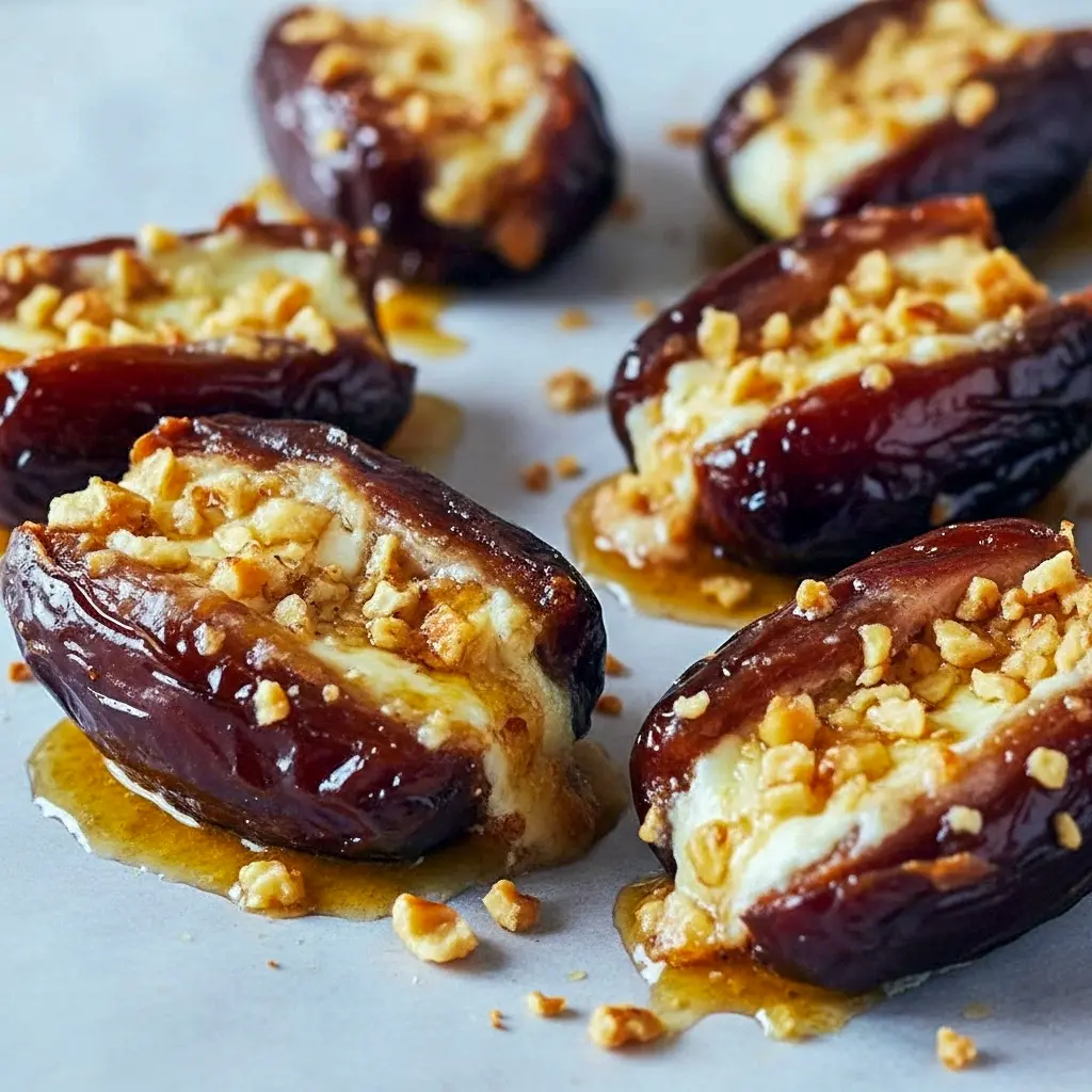 Easy Date Appetizer Ideas — Mascarpone Stuffed Dates 9am Chef