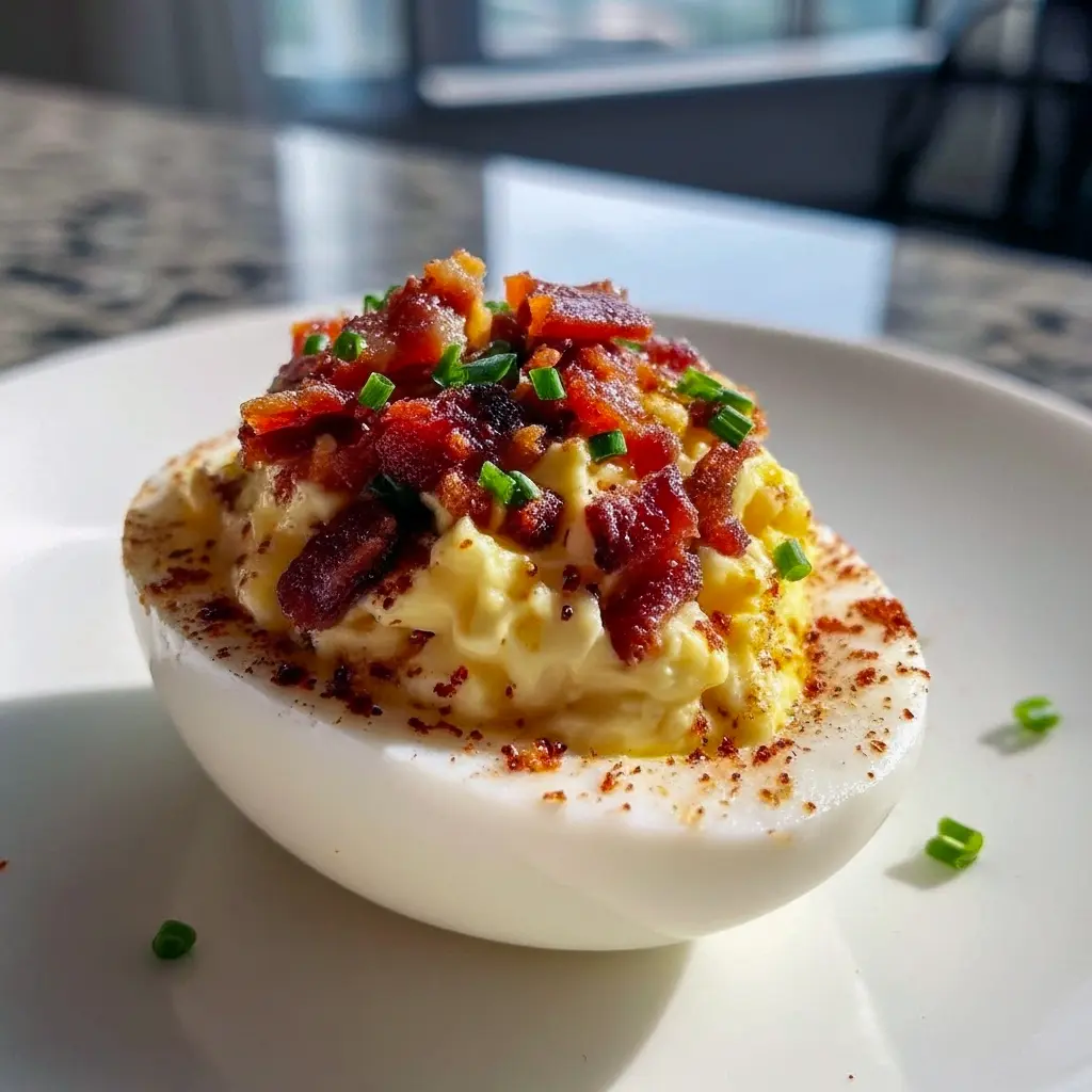 Million Dollar Bacon Deviled Eggs — Quick & Delicious Stuffed Deviled ...