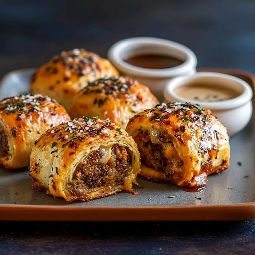 Must-Try Savory French Onion Sausage Rolls — Homemade Sausage Rolls ...